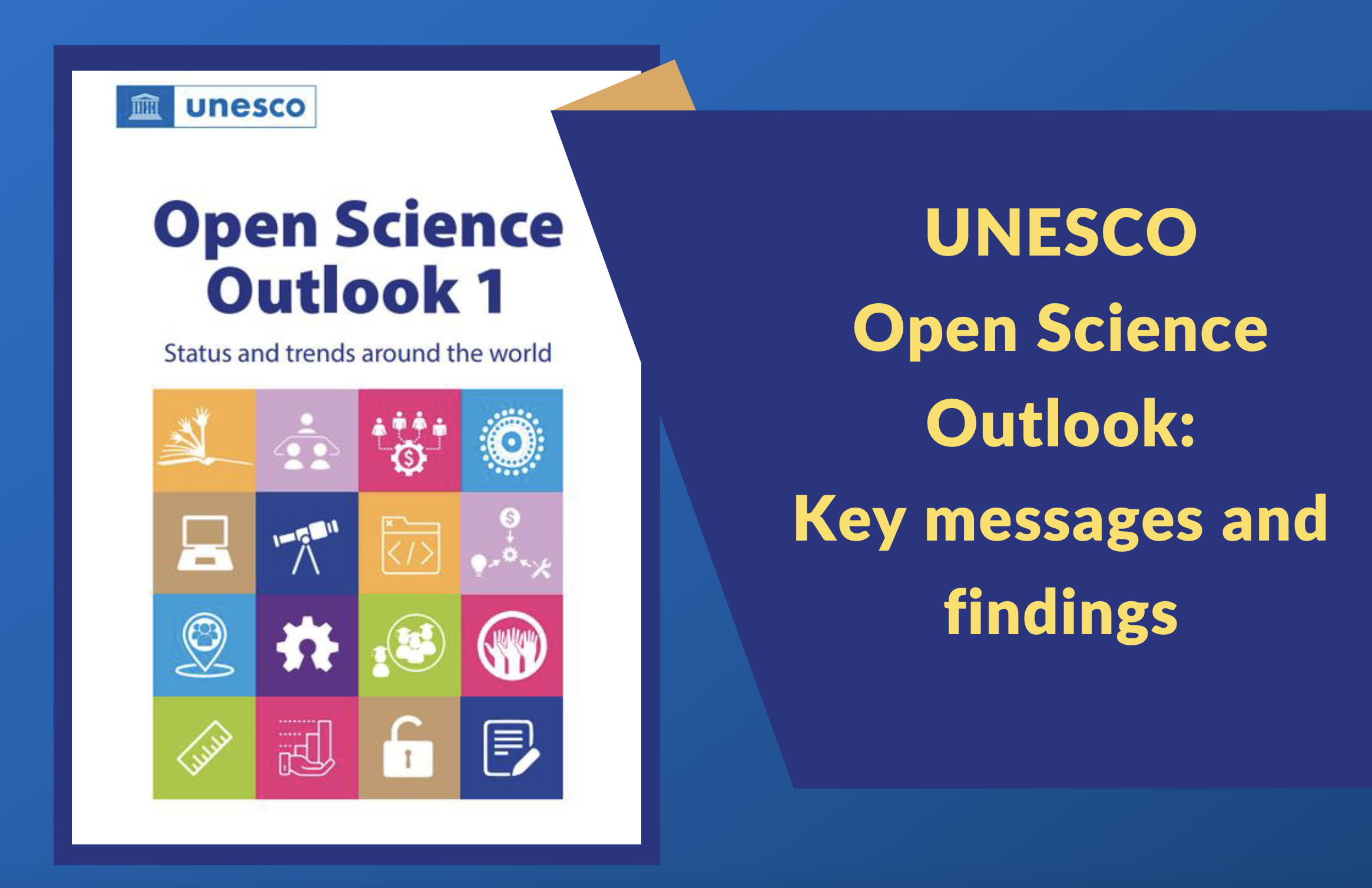 UNESCO Open Science Outlook launched at CERN | OpenScience at CERN